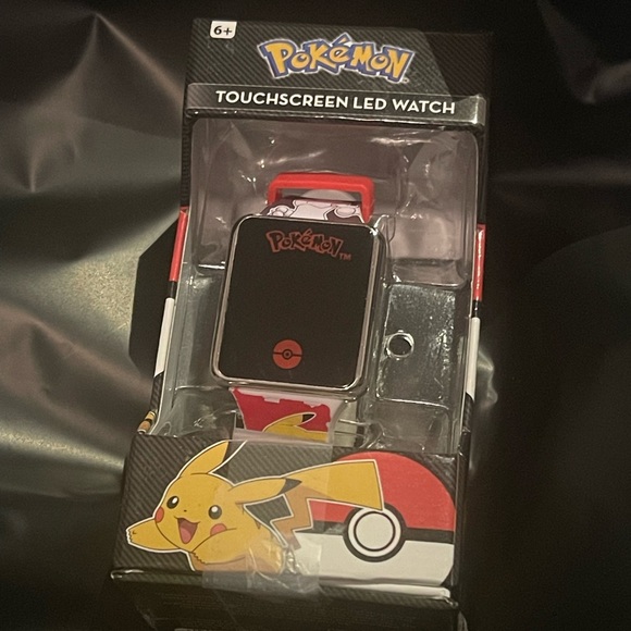 Nintendo | Accessories | Pokmon Touch Led Red Watch | Poshmark